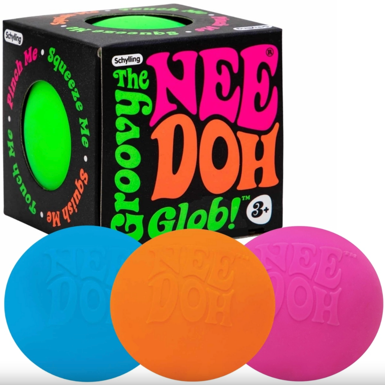 NeeDoh Stress Balls & Groovy Globs | Sensory Squeeze Toys