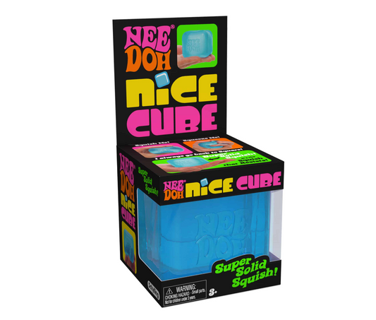 NeeDoh Nice Cube & Nice Berg | Squishy Sensory Fidget Toys