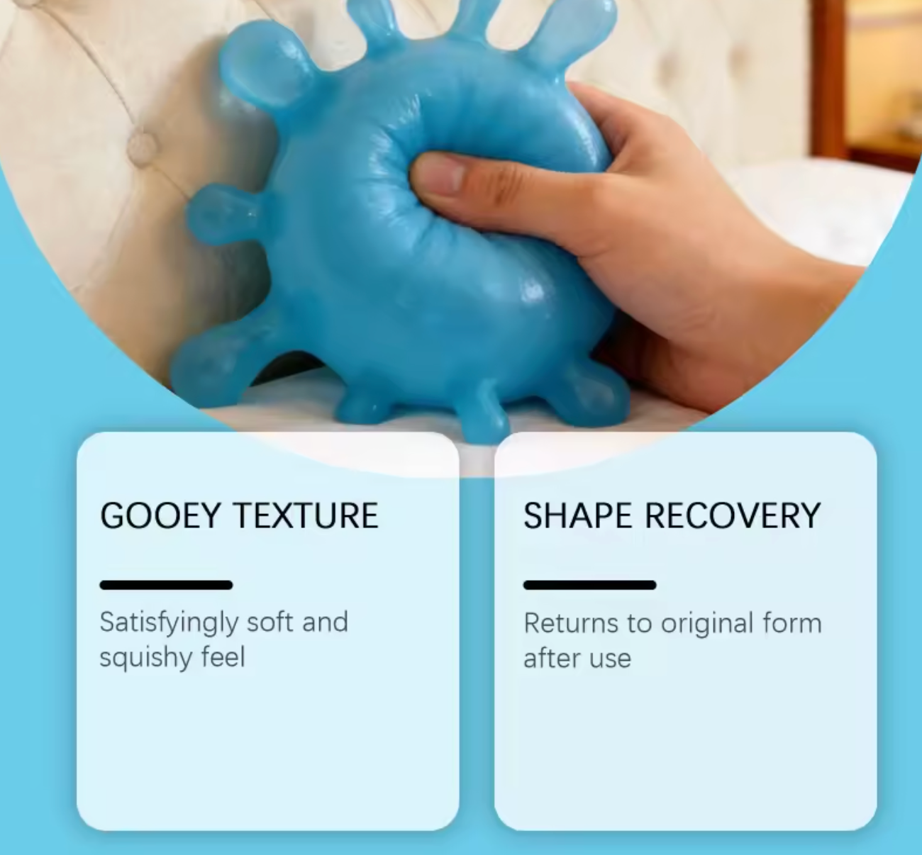 NeeDoh SplootSplat | Splat & Pull Sensory Fidget Toy